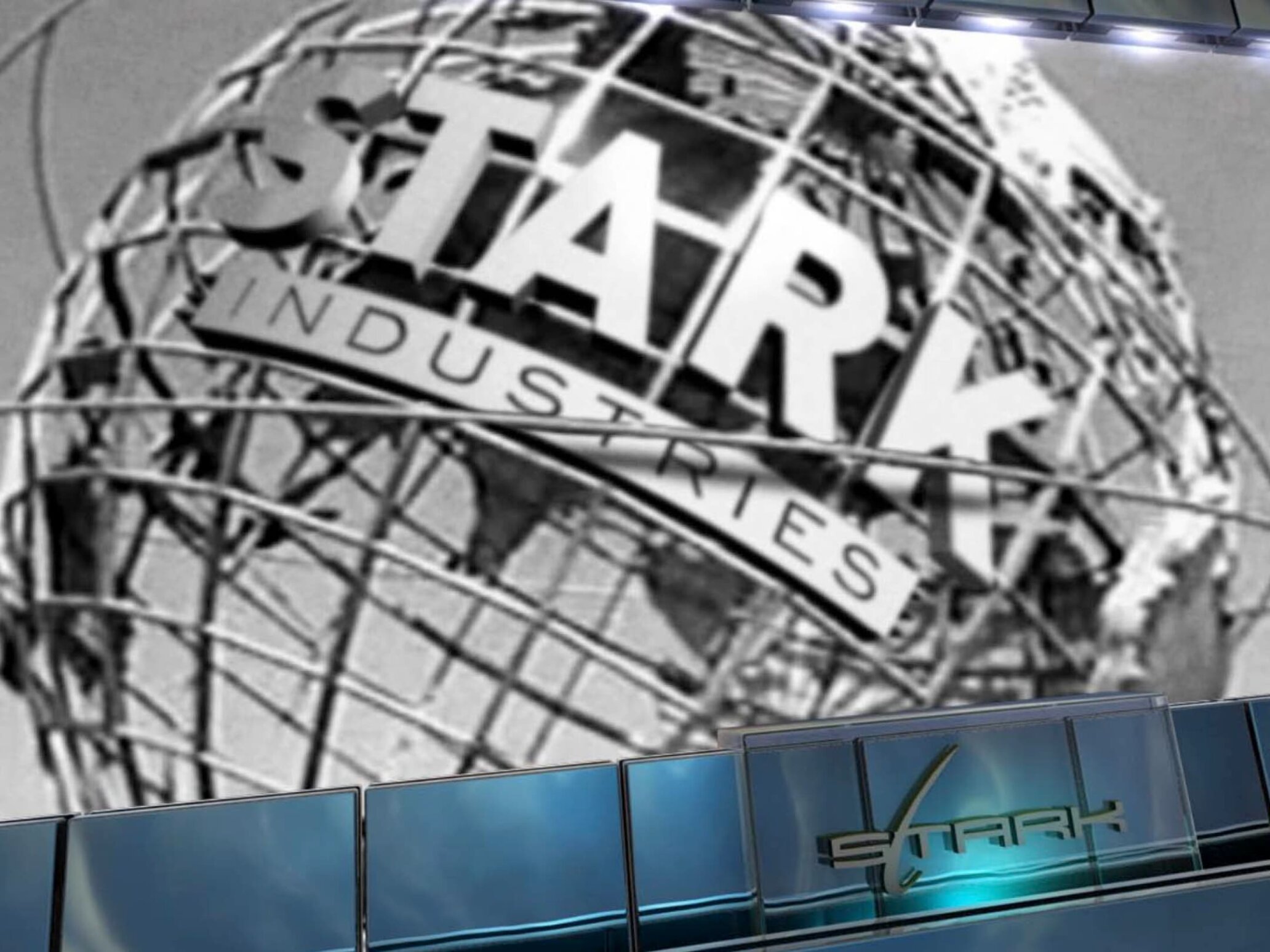 Stark Industries Building Iron Man