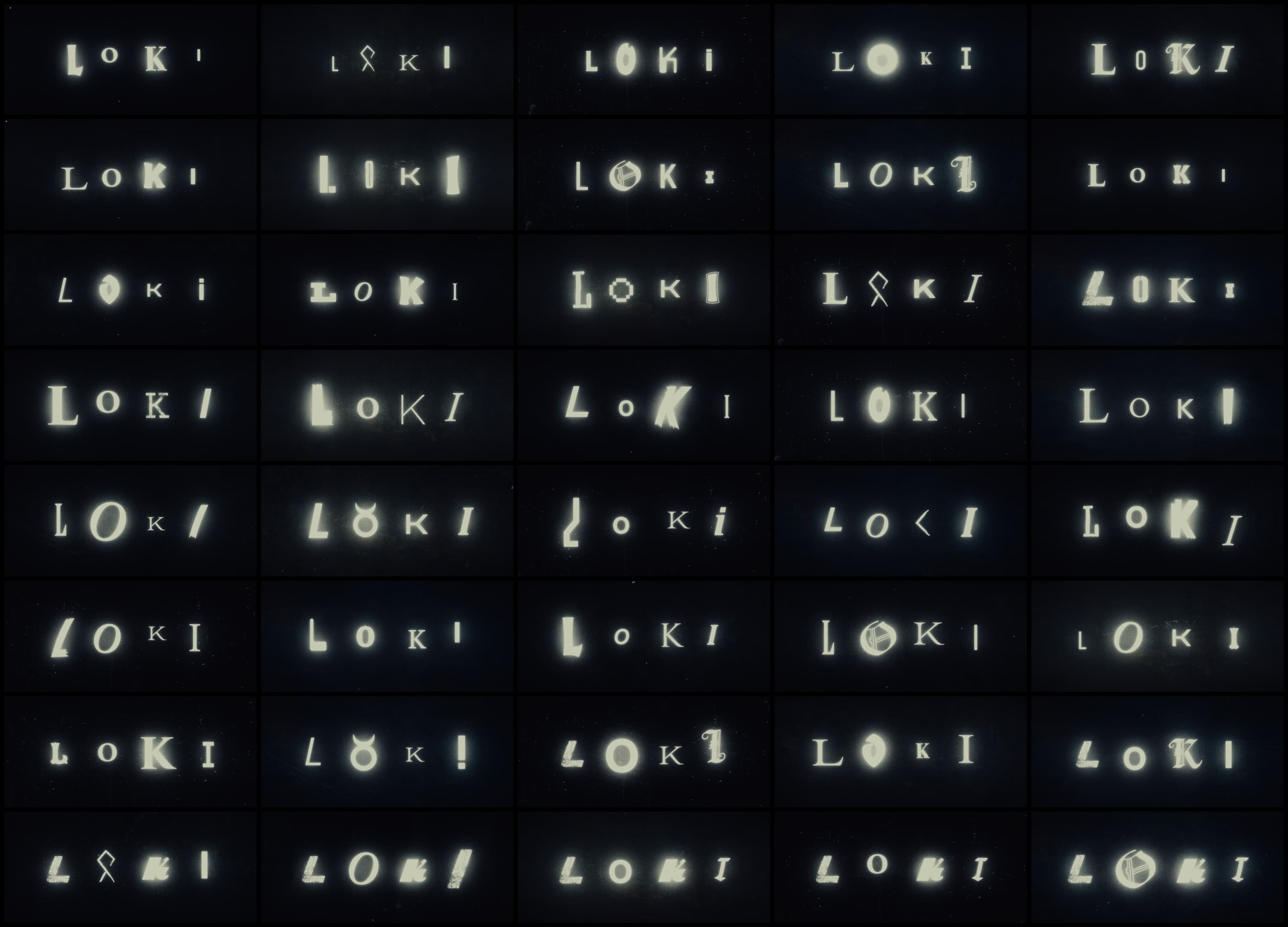 Loki Season 1 Title Design | PERCEPTION