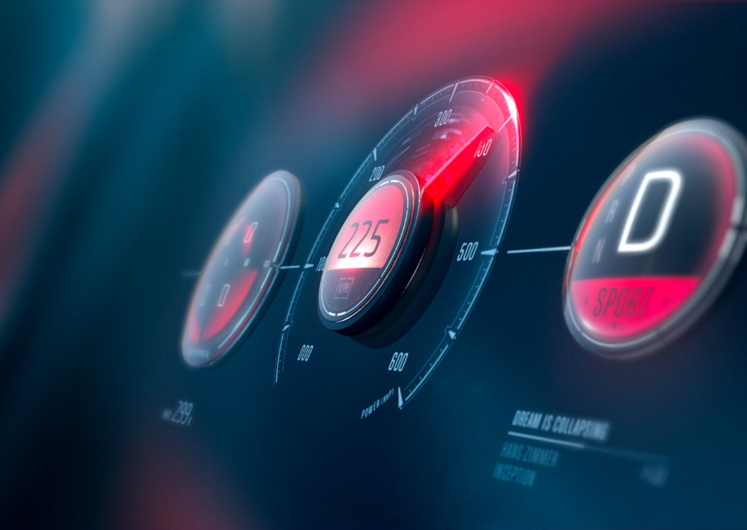 Italian Super Car HMI | PERCEPTION